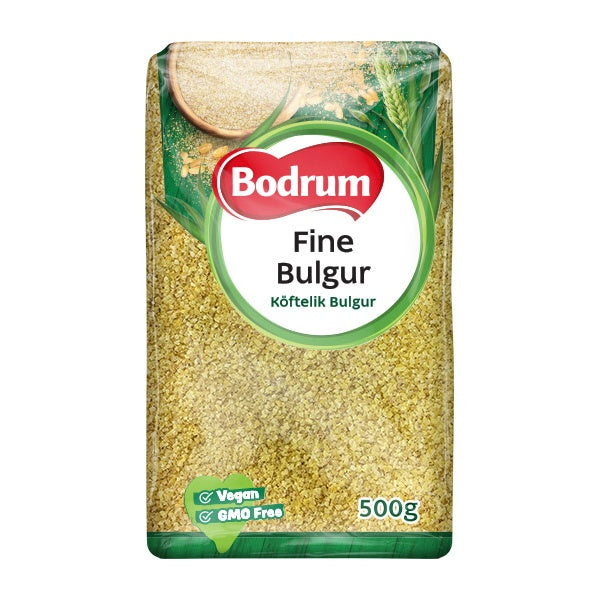 Bodrum Fine Bulgur 500g | Nutritious & Delicious | Buy Online – Bodrum ...