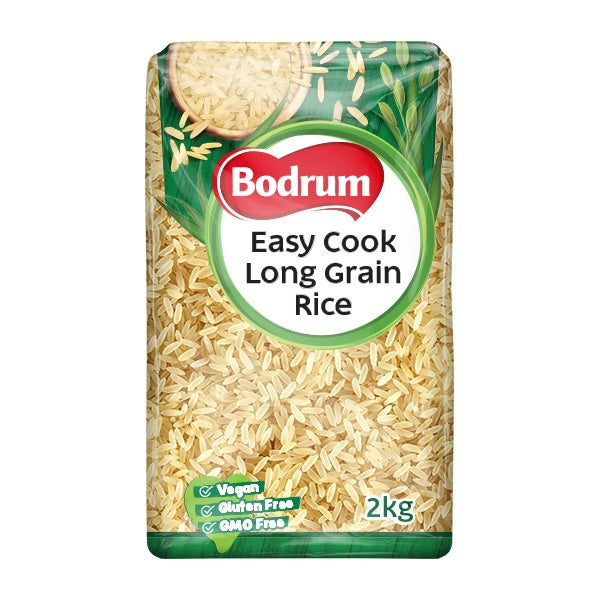 Bodrum Easy Cook Rice 2kg | Bulk Buy | Convenient & Tasty – Bodrum Foods