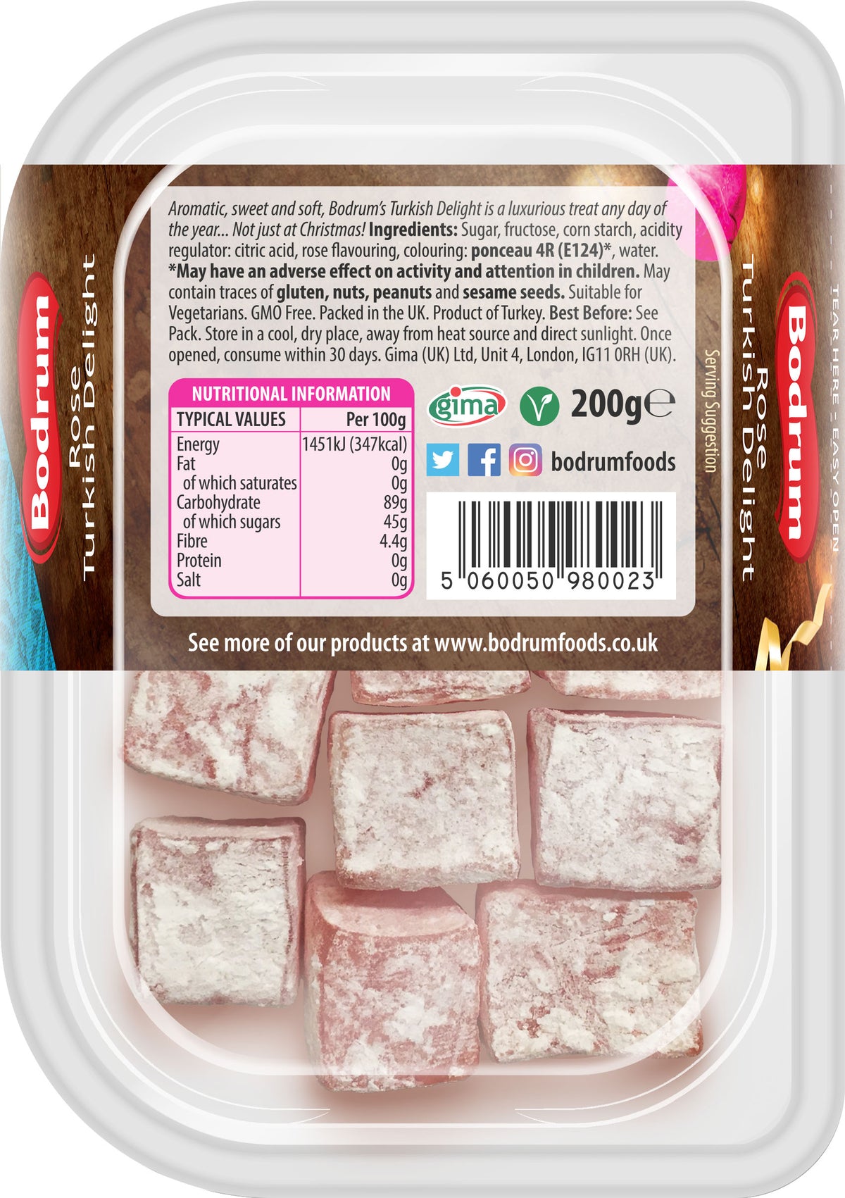 Bodrum Turkish Delight | Traditional Sweet Treats from Turkey – Bodrum ...