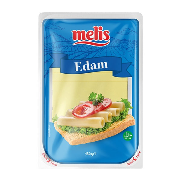 Melis Sliced Edam Cheese 150g | Mild & Delicious | Buy Online – Bodrum ...