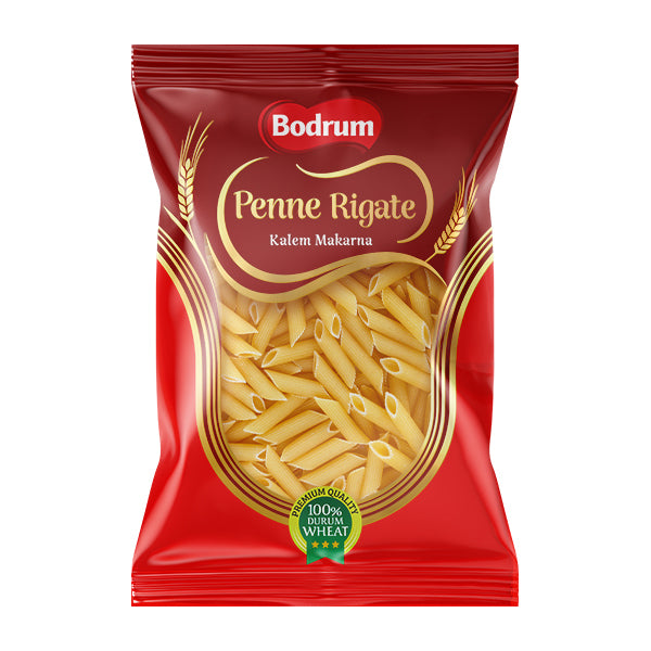 Bodrum Pasta Penne Rigate 500g | Authentic Italian-Style Pasta – Bodrum ...